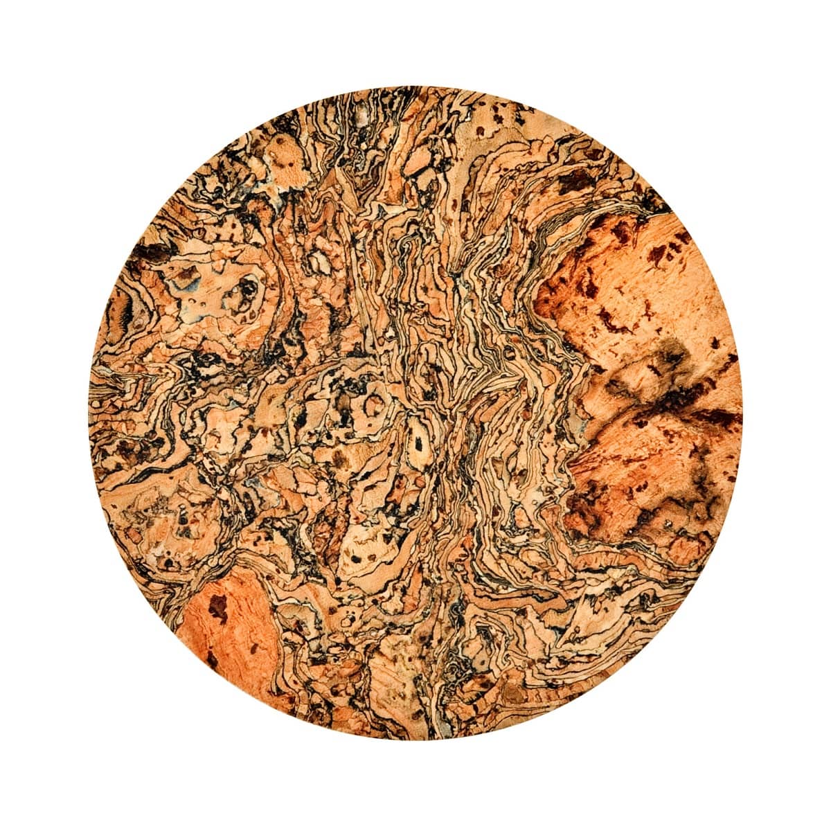 Patterned Cork Coasters | Set of 60 Coasters, Natural & Protective ...