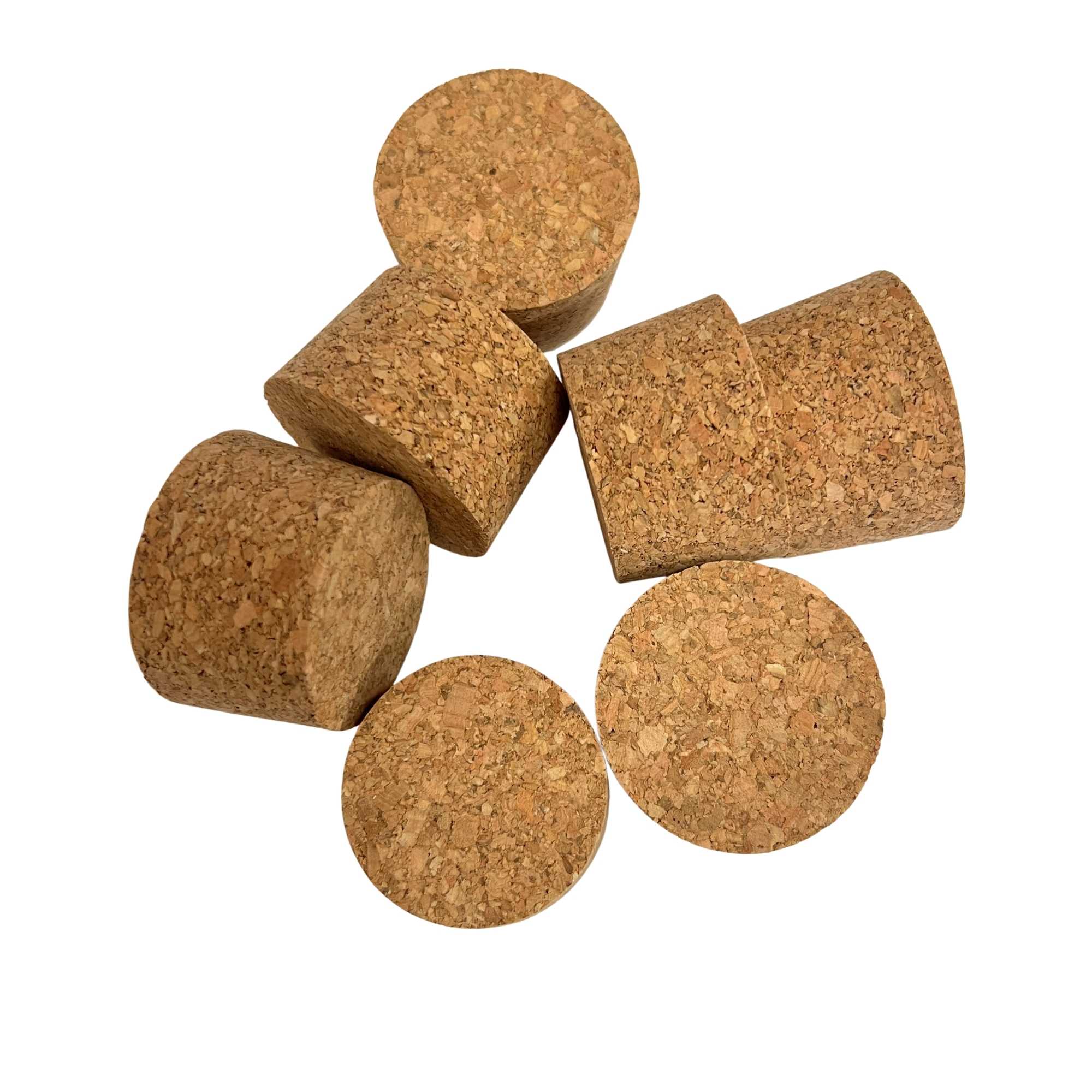 SL20 | Tapered Cork Stoppers, Short Length Agglomerate - Pack of 500 ...